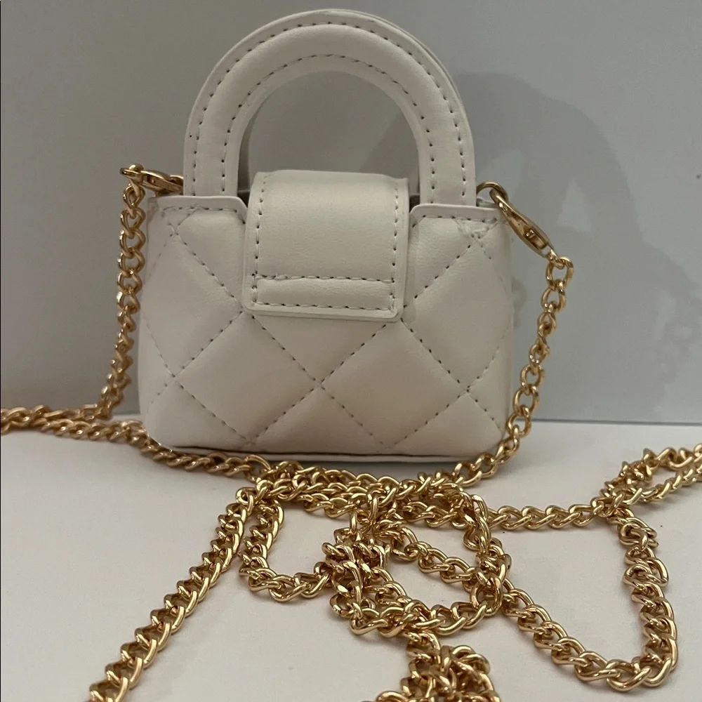 CHANEL | Accessories | Chanel Mini Small Bagvip Gwp White Color | Poshmark